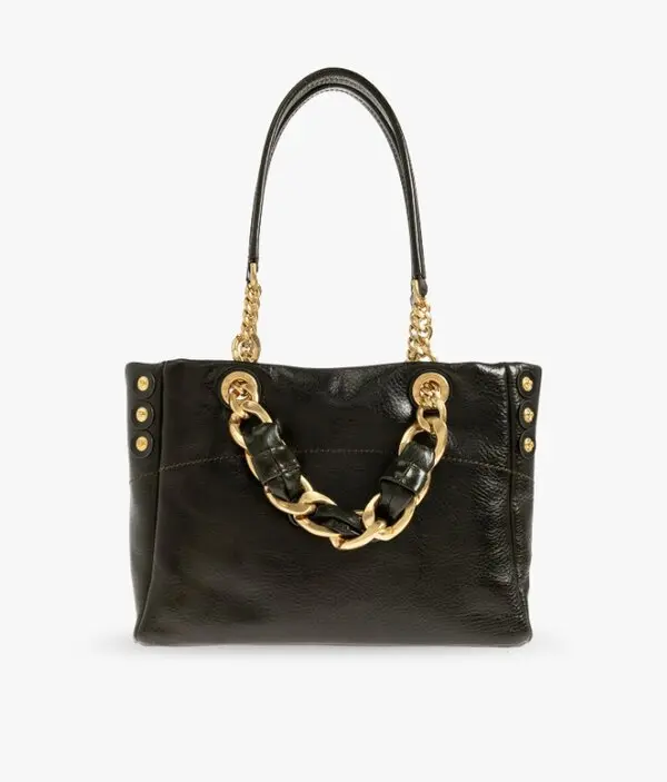 Balmain 1945 Soft Small Handbag - Black