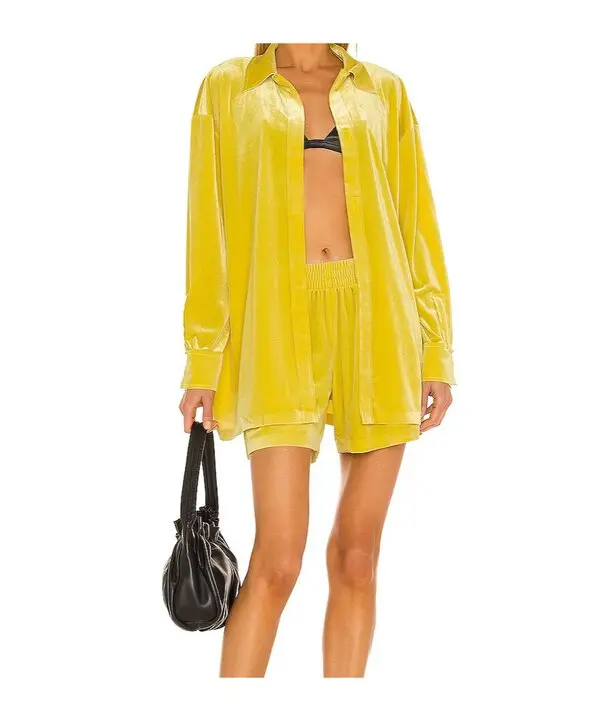 Norma Kamali Boyfriend Athletic Shorts