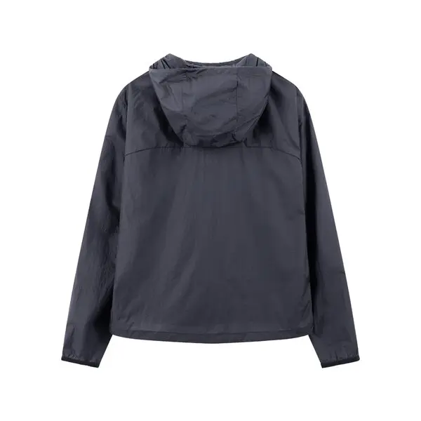 Hugo Boss Hooded Casual Jacket With Zip Fastening - Midnight Blue