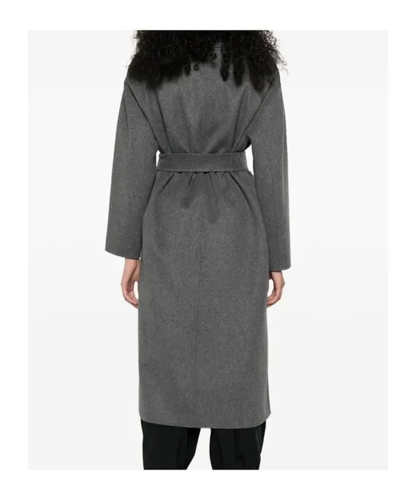 Max Mara Belted Coat - Black