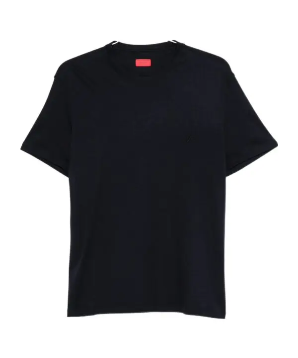 Isaia Short-sleesleeved T-shirt - Black