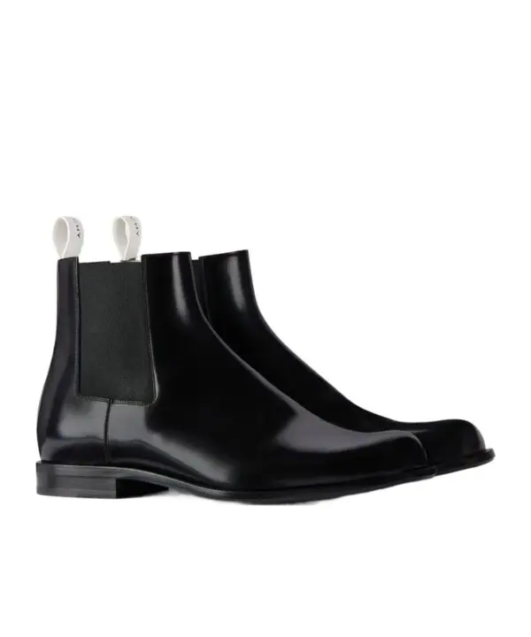 Givenchy Tux Chelsea Boots In Brushed Leather