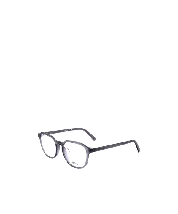 Zegna Rectangular Eyeglasses