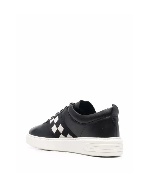 Bally Check-print Low-top Sneakers