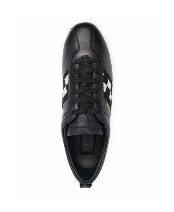 Bally Check-print Low-top Sneakers