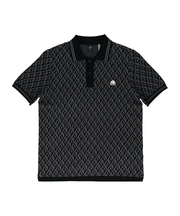 Moose Knuckles Short Sleeve Polo Shirt