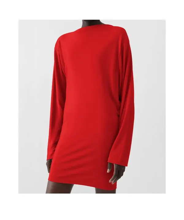 Jacquemus La Robe Mistral Draped Mini Dress - Red