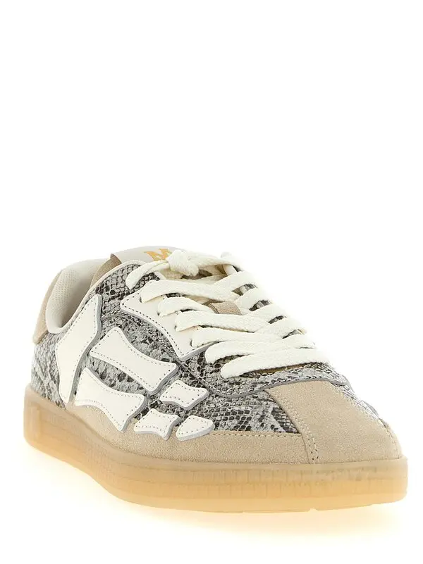 Amiri Snake Pacific Bones Low-top Sneakers - Nude