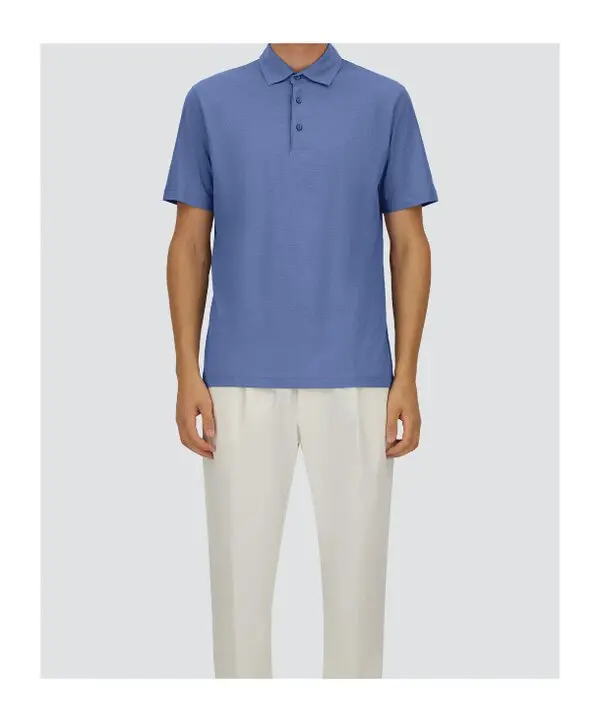 Herno Cotton Polo Shirt - Blue