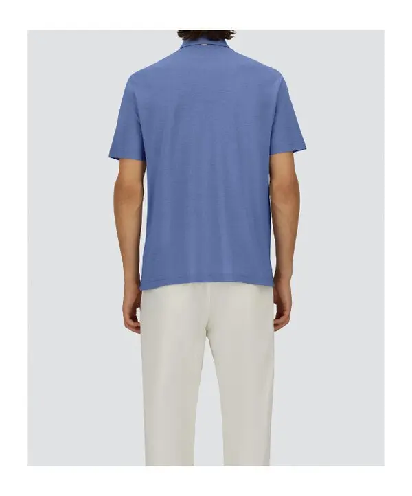Herno Cotton Polo Shirt - Blue