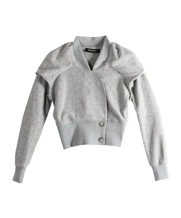 KIKO KOSTADINOV Ribbed Knit Cardigan With Zipper And Button Details