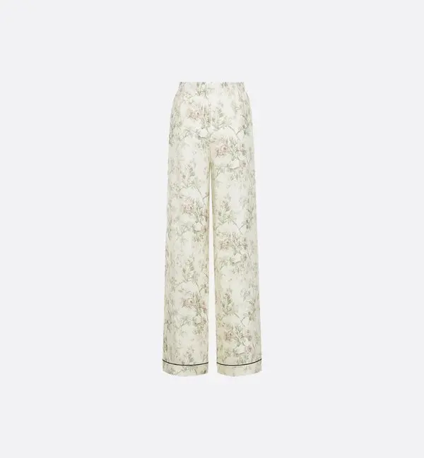 Dior Floral Print Pyjama Pants