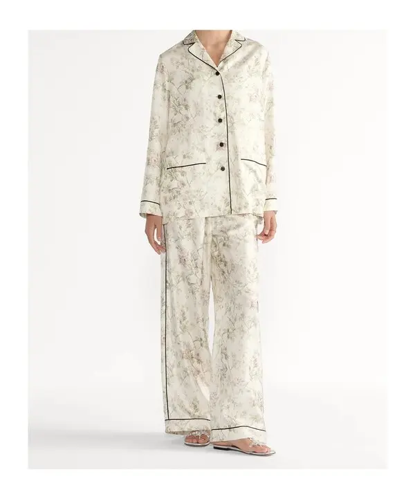 Dior Floral Print Pyjama Pants