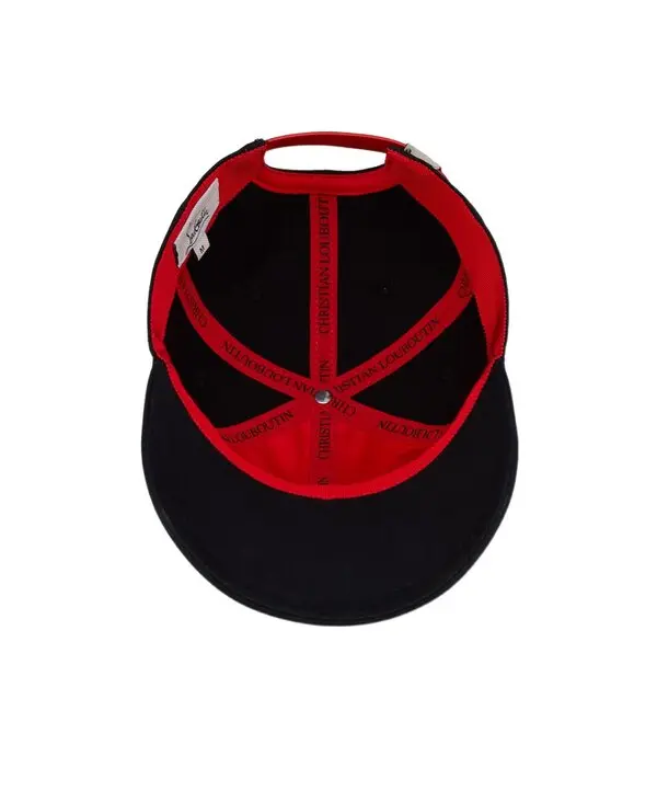 CHRISTIAN LOUBOUTIN Studded Baseball Cap