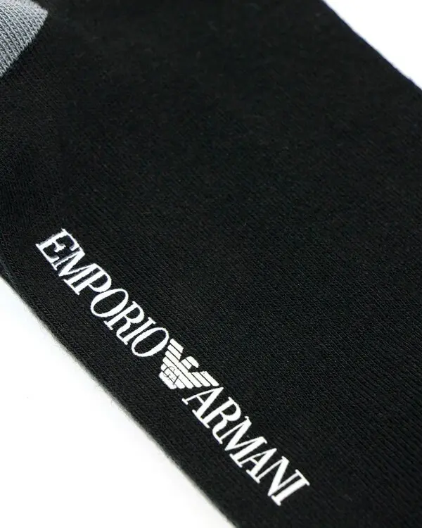 Emporio Armani Logo Crew Socks