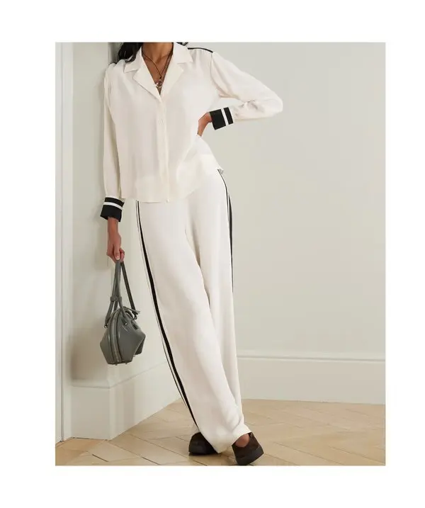 FRAME Striped Long Sleeve Shirt