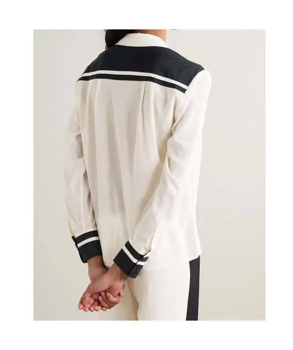 FRAME Striped Long Sleeve Shirt