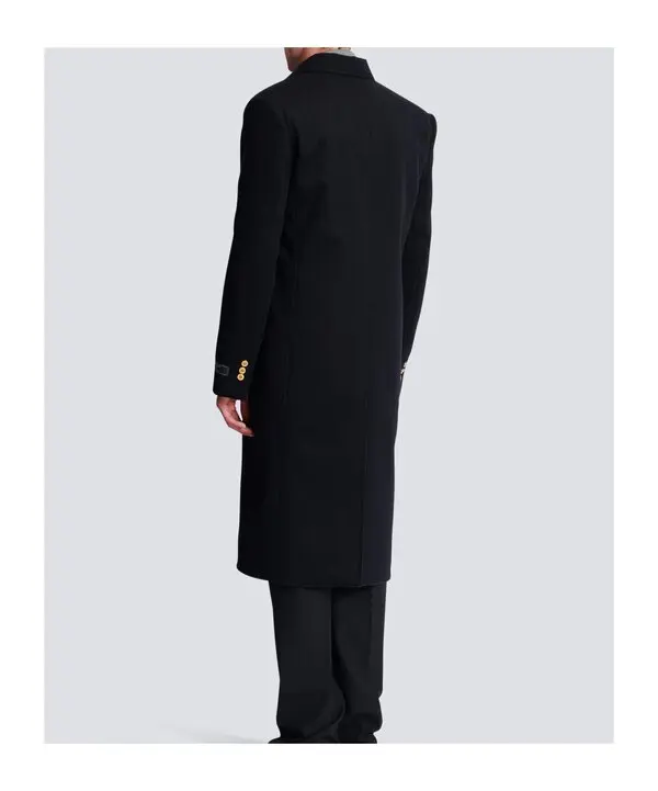 Balmain Oversized Wool And Cashmere Coat