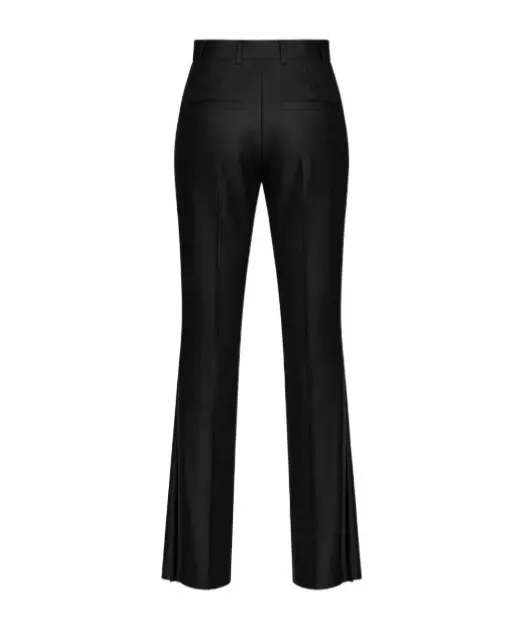 Giuseppe Di Morabito Pleated Flared Trousers - Black