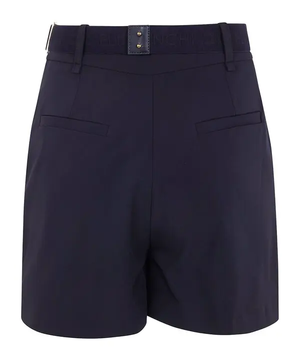 Elisabetta Franchi Belted Technical Shorts