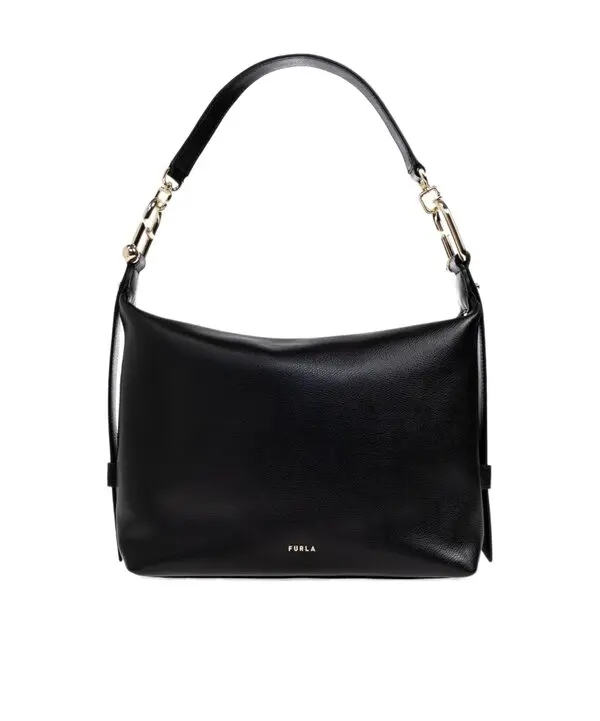 Furla Tonie Medium Shoulder Bag - Black