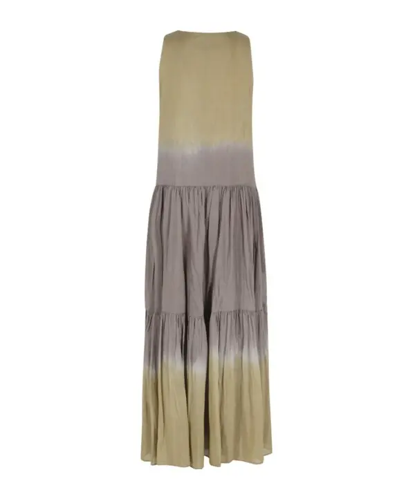ROBERTO COLLINA Sleeveless V-neck Maxi Dress