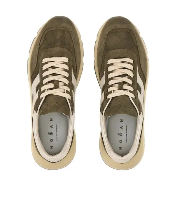 Hogan Hyperlight Lace-up Sneakers - Green