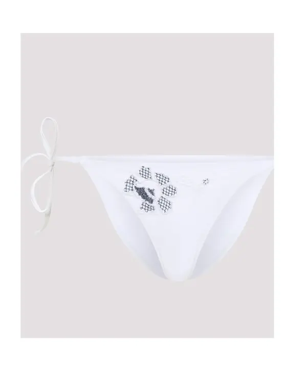 Ermanno Scervino Lace-up Bikini Set