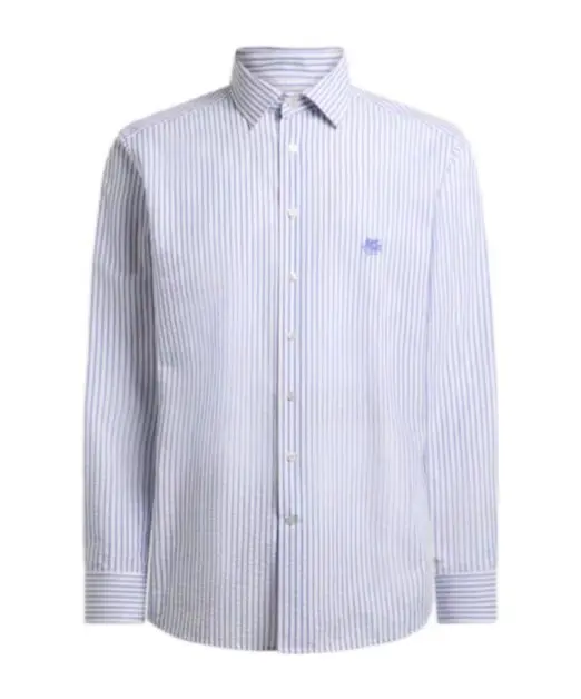 Etro Striped Long Sleeved Shirt