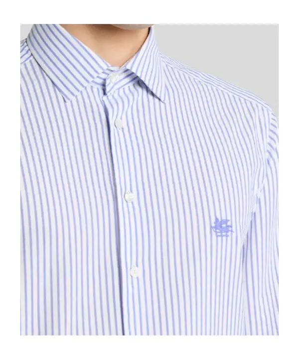 Etro Striped Long Sleeved Shirt