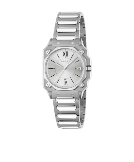 Gucci G-flat Watch, 30mm - Gray