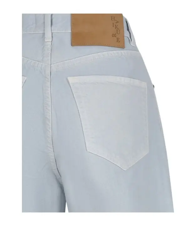 HAIKURE Pressed Crease Wide Leg Shorts - Gray