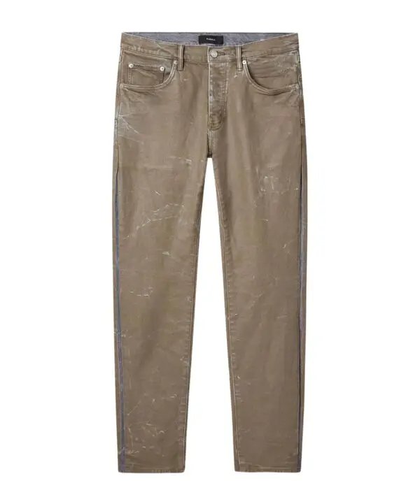 PURPLE BRAND Distressed Effect Jeans - Light Beige