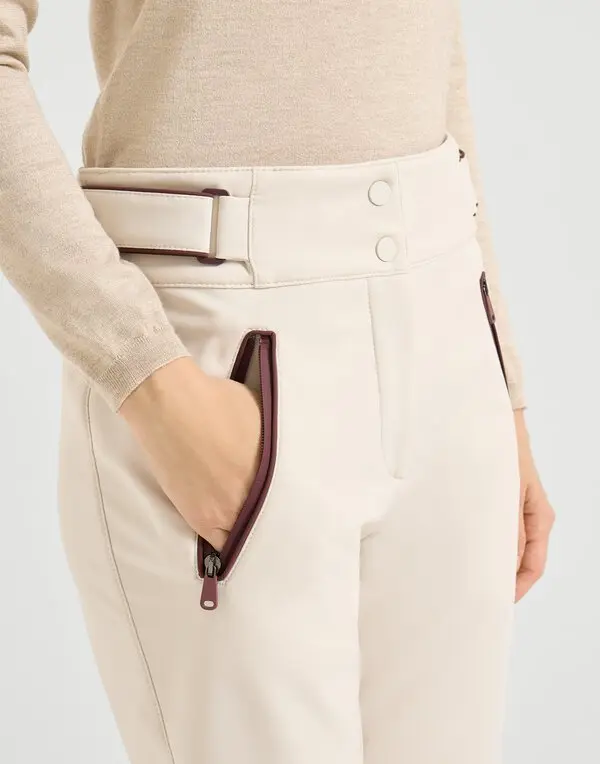 Brunello Cucinelli Belted Trousers - Panama