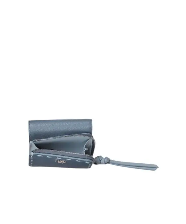 Fendi Peekaboo Micro Trifold - Light Blue
