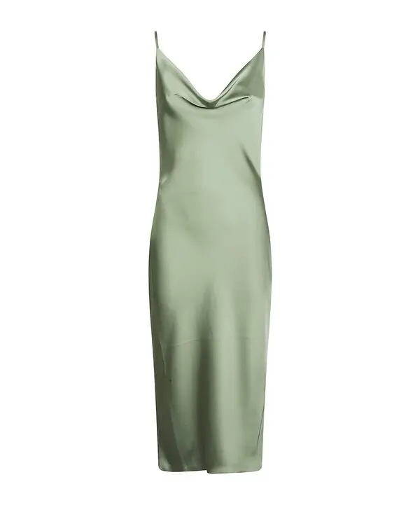 Norma Kamali Cowl Neck Sleeveless Dress
