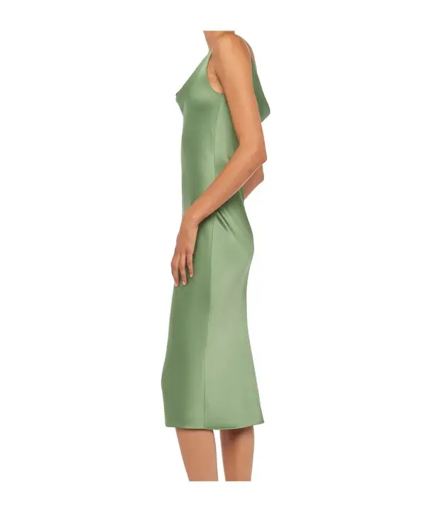 Norma Kamali Cowl Neck Sleeveless Dress