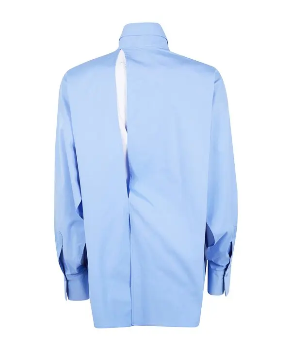 SEMICOUTURE Long-sleeve Shirt With Pleated Details