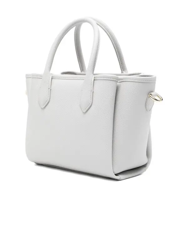 Emporio Armani Small Shopping Bag - Light Grey