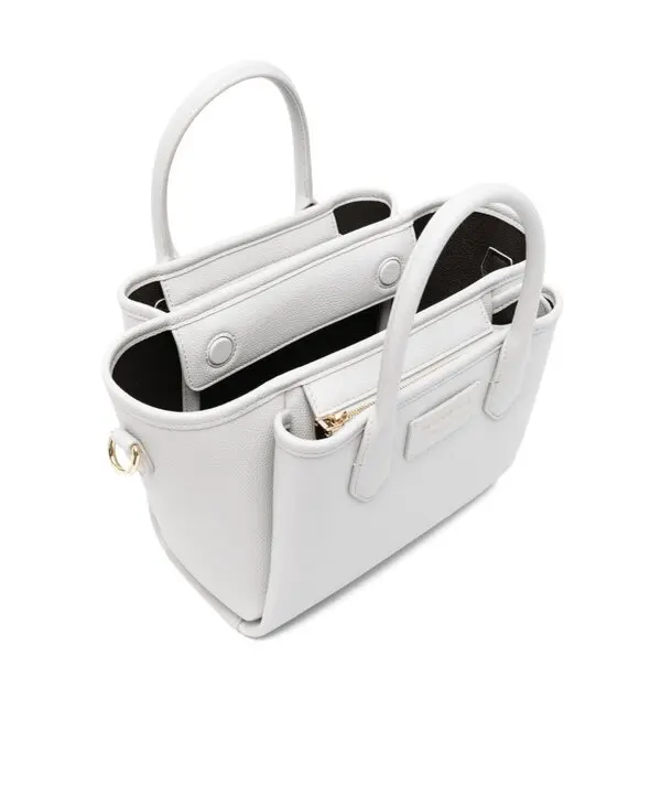 Emporio Armani Small Shopping Bag - Light Grey