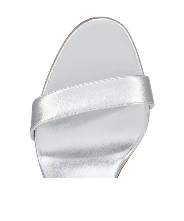 CHRISTIAN LOUBOUTIN Miss Z Stiletto Sandals - Silver