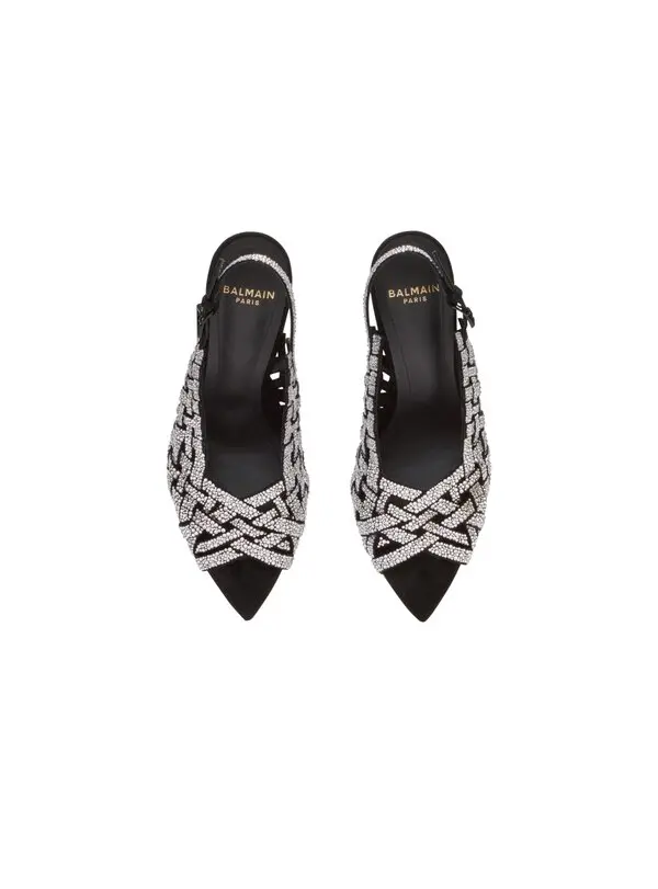 Balmain Embellished High-heeled Sandals