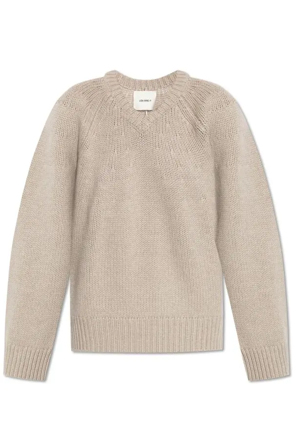 LISA YANG Oia Cashmere Sweater - Nude