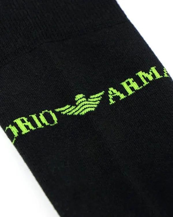 Emporio Armani Logo Crew Socks