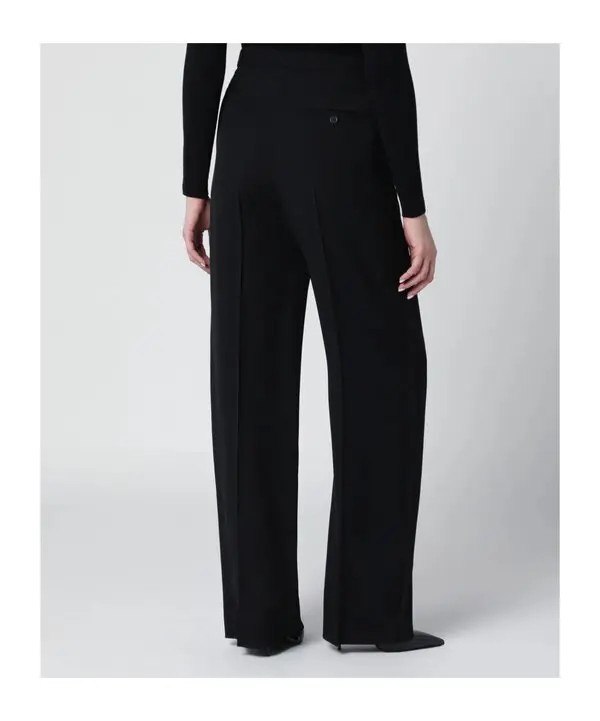 Balenciaga Tuxedo Tailored Wide-leg Pants