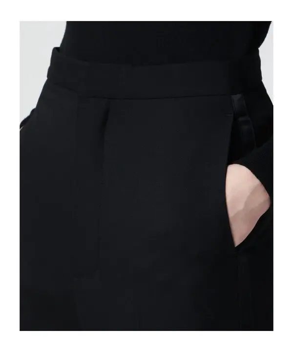 Balenciaga Tuxedo Tailored Wide-leg Pants