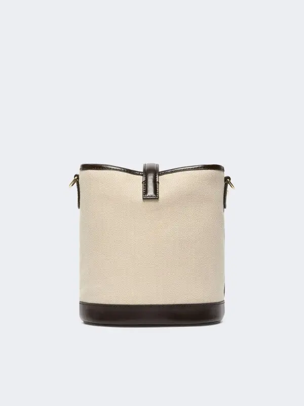 Max Mara Canvas Bucket Bag - Beige