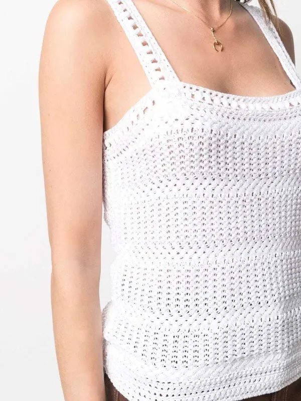 Vince Crochet Tank Top