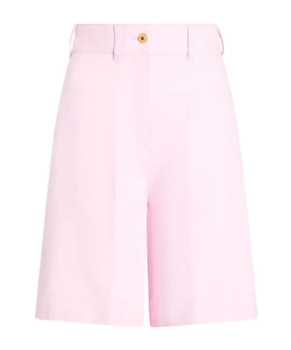 PATOU High Waist Bermuda Shorts