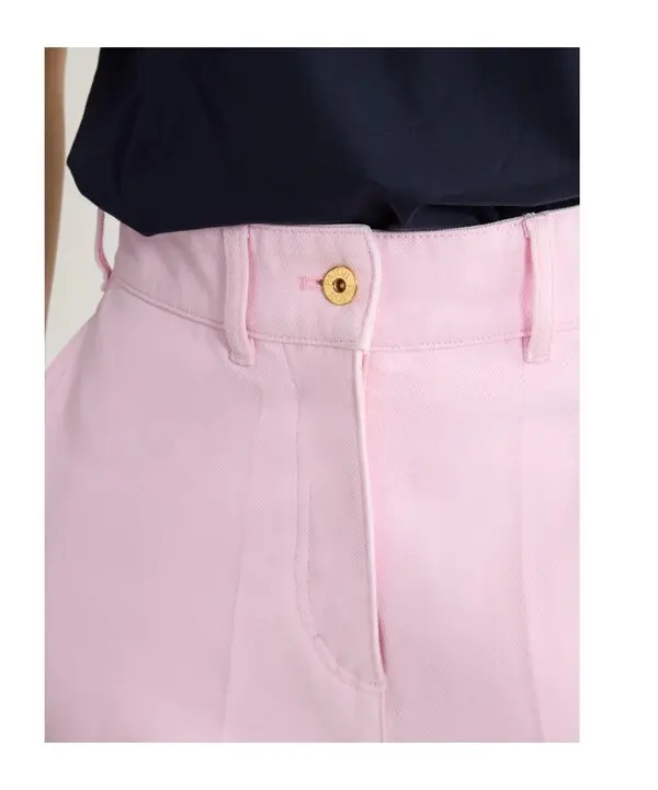 PATOU High Waist Bermuda Shorts